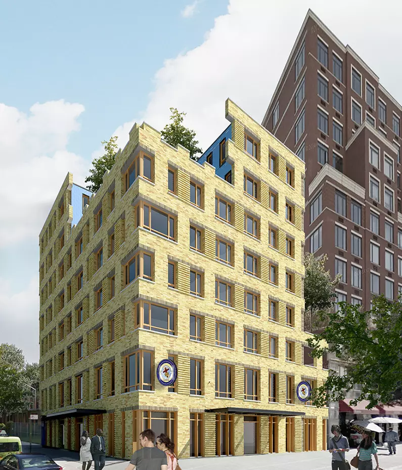 Ашылды: Замбрано архитектуралық дизайнының Орталық Гарлемдегі таңғажайып сары-кірпішті жалға беруі 26169_1