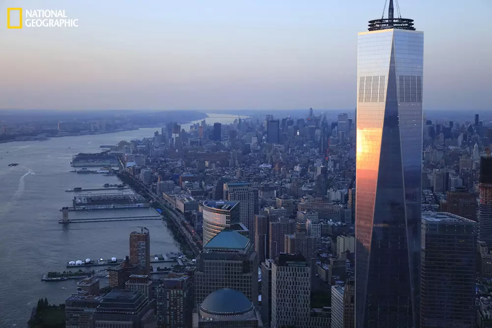 Джордж Штайнмец, New York Air: Погляд зверху, National Geographic, Нью-Ёрк, аэрафотаздымкі,