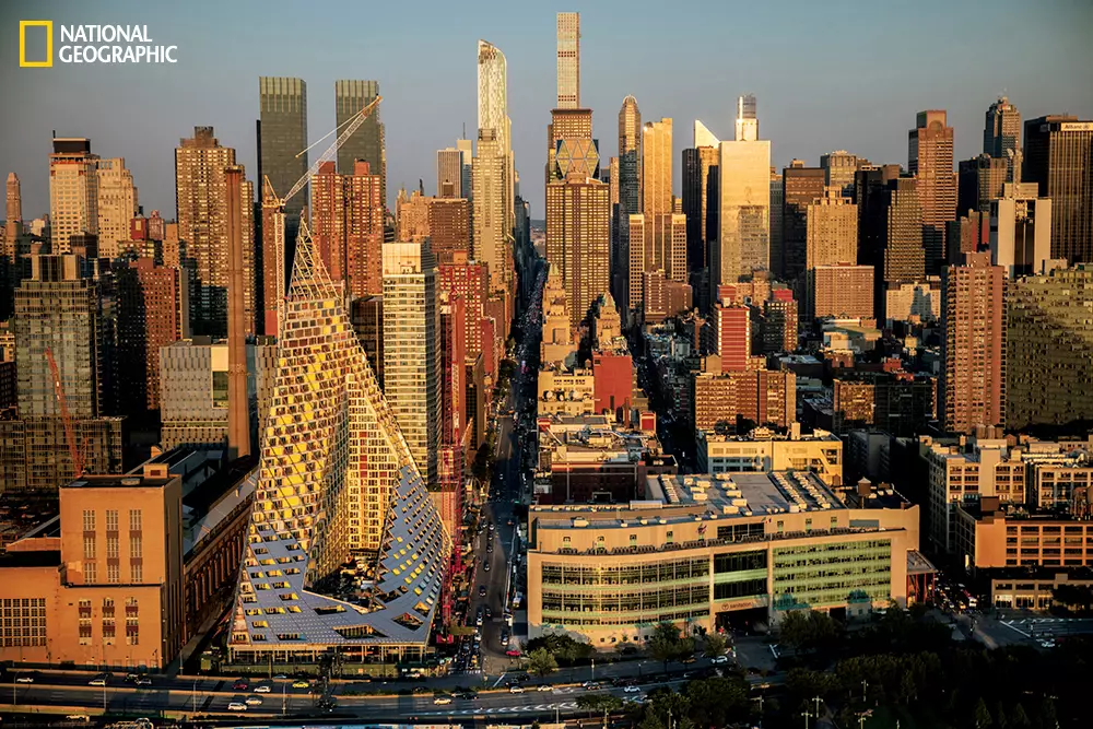 Джордж Штайнмец, New York Air: Погляд зверху, National Geographic, Нью-Ёрк, аэрафотаздымкі,