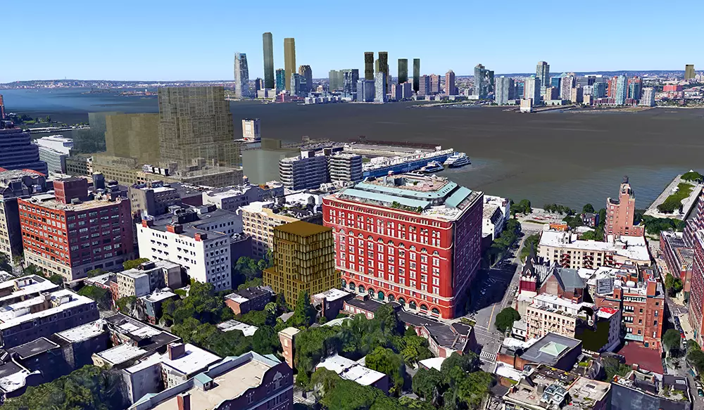 West Village Apartments, NYC Living, Манхэттен үсеше, Гринвич авылы кондослары, чиркәү архитектурасы