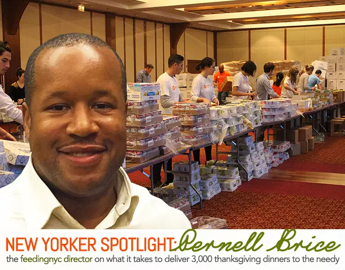 Spotlight: Pernell Brice deelt wéi FeedingNYC 3.000 Thanksgiving Dinner liwwert 26212_1