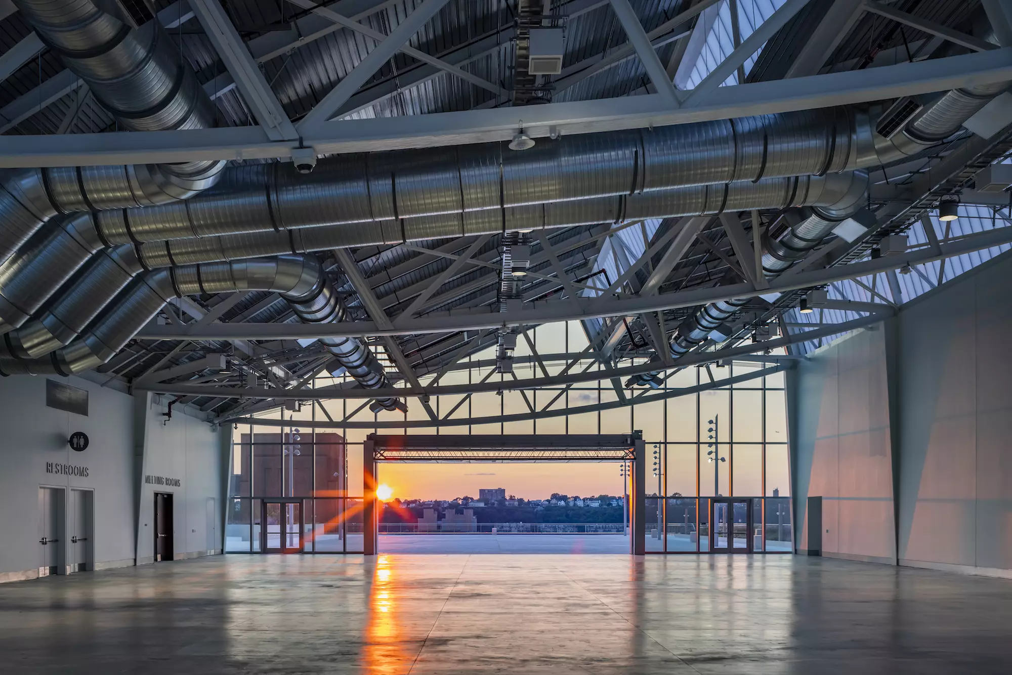 Nei Daachterrass mat Glaspavillon an engem Hektar Bauerenhaff mécht am Javits Center op 2629_4