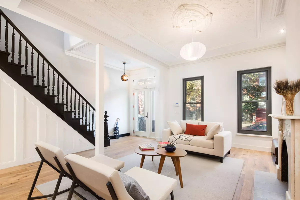 702 Monroe Street, Noroof architects, porcHouse, cool listings, townhouse, bedford-stuyvesant, bed-stuy, brooklyn townhouse විකිණීමට ඇත