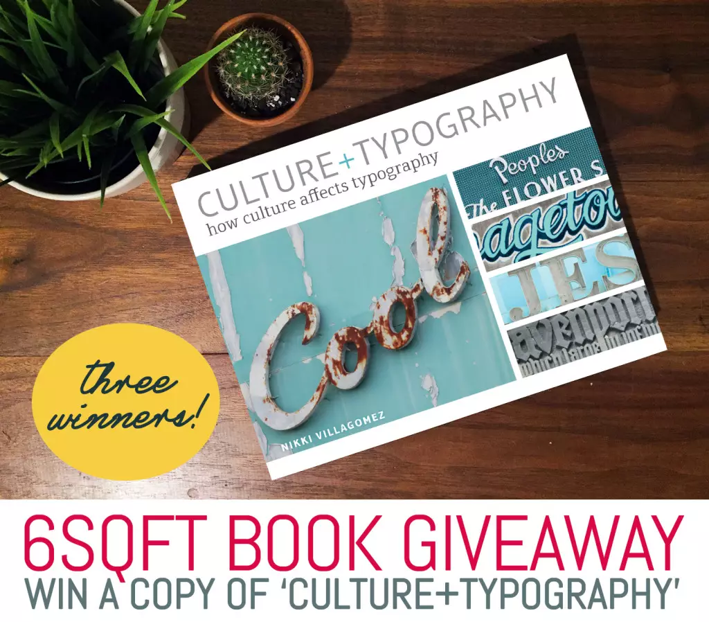 GEWENKE: Drie kanse om 'n kopie van 'Culture+Typography' deur Nikki Villagomez te wen