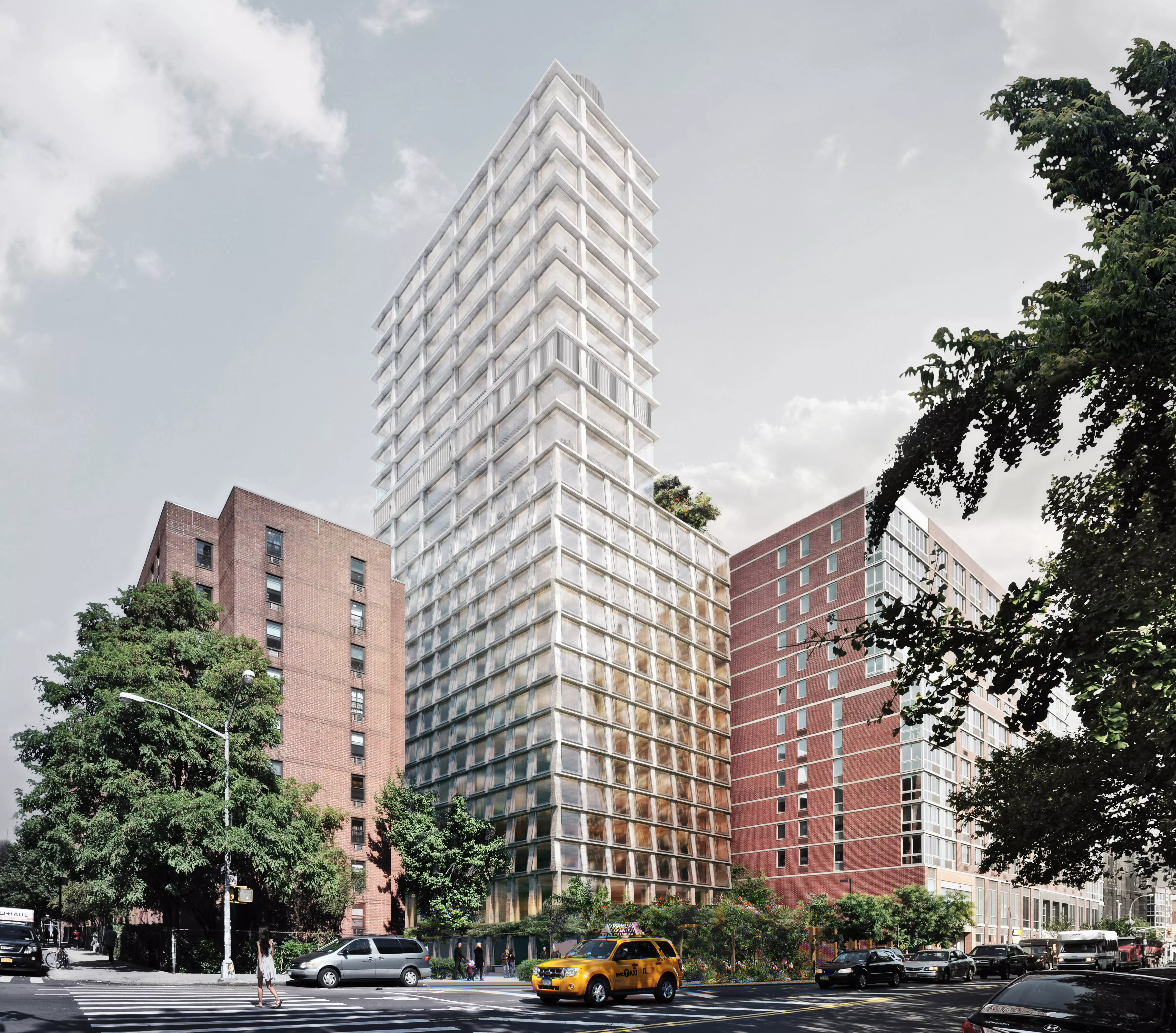 NYC Condos, Manhattan-utbygginger, New York-konstruksjon, Manhattan-leiligheter, Herzog og de Meuron, WHole Foods