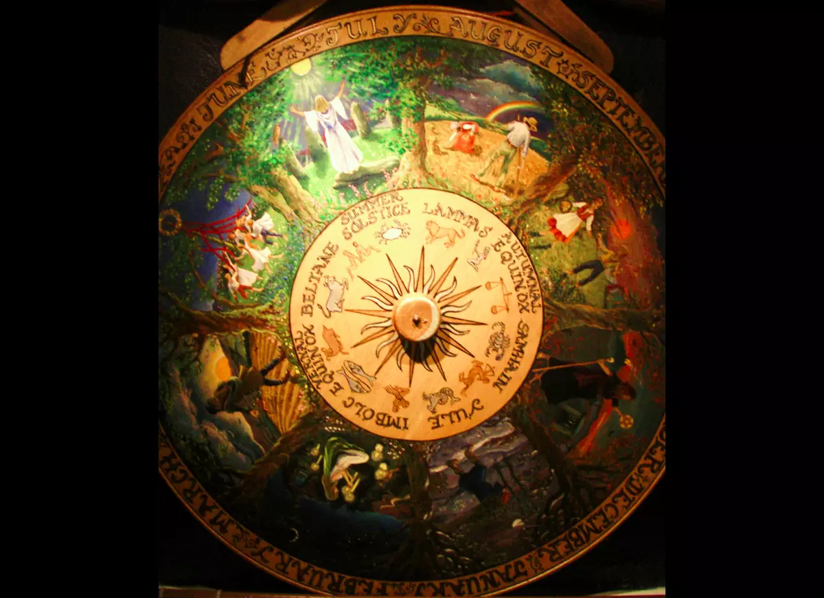 pohanský wiccan kalendář