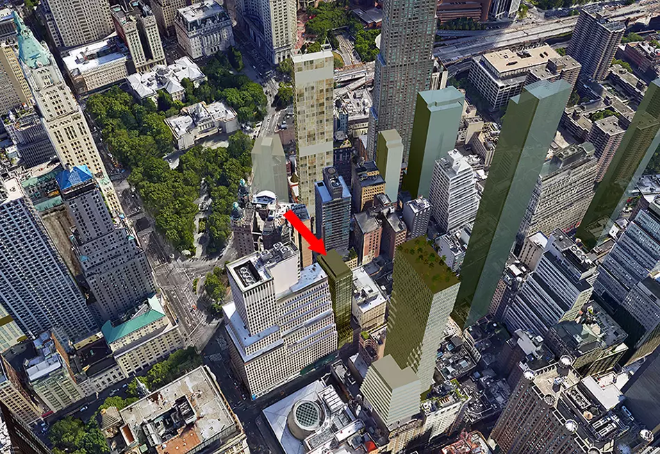 143 Fulton Street, Tribeca Associates, SLCE Architects, Financial District Towers, Manhattan-utveckling