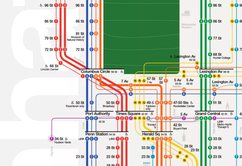 Il nuovo design della mappa della metropolitana di Tommi Moilanen rende più facile la navigazione in città 26580_1