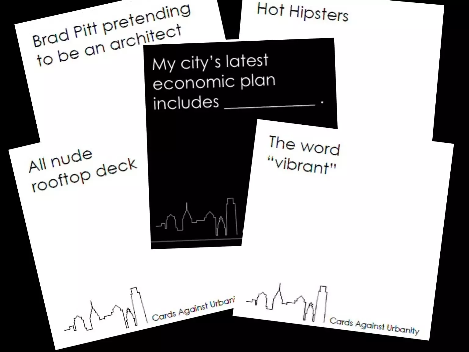 Cards Against Urbanity er uhøfligt, råt og hjælper os med at lære om byplanlægning 26638_1