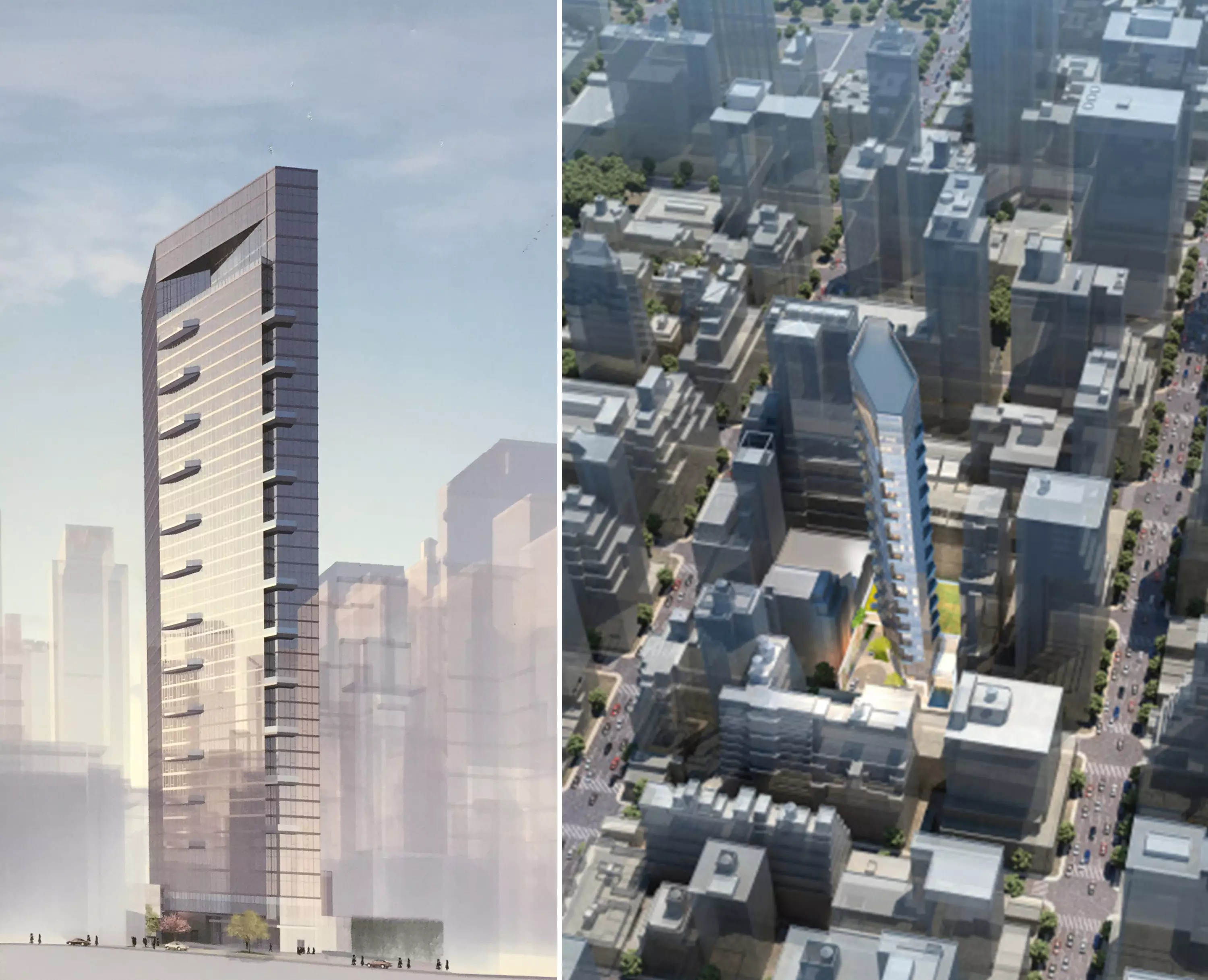 De nouveaux rendus de la location Torqued de 43 étages de Handel Architects sont en cours près de Grand Central 26776_1