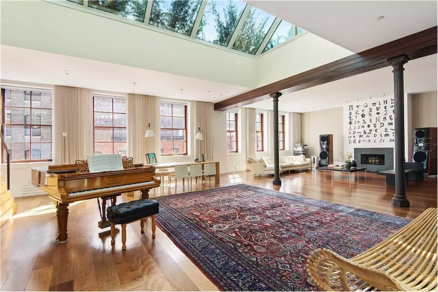 140 Franklin Street, Tribeca Loft Conversion, Lofts, Cool listings, Interiors, Penthouse, Albert Wagner, Tribeca, Historic Building, Tribeca loft විකිණීමට ඇත