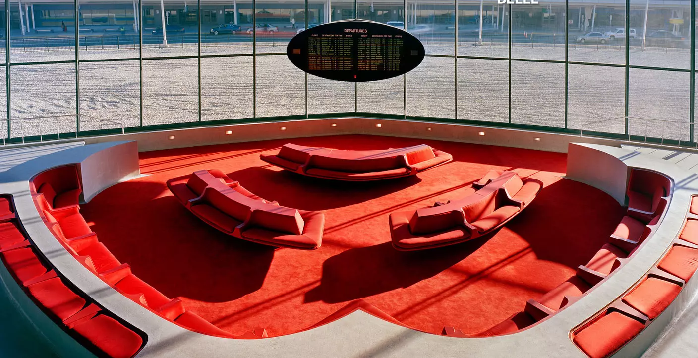 Eero Saarinen, ọdụ ụgbọ elu JFK, MCR mmepe, Mid-century Modern, Neo-Futurist, TWA Terminal