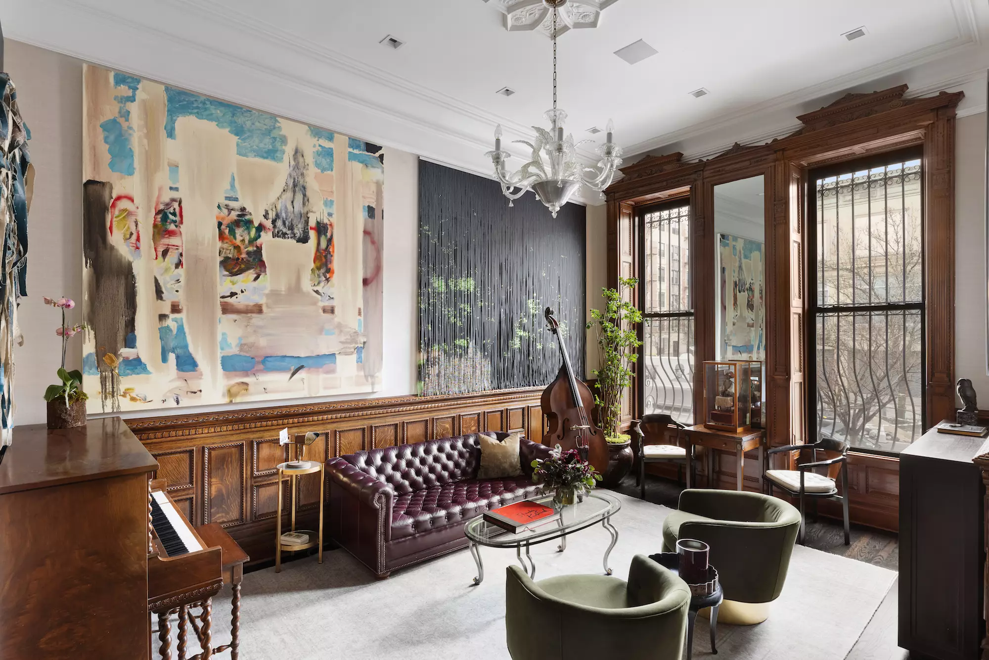 Neil Patrick Harris lan David Burtka dhaptar limang-crita Harlem townhouse kanggo $7.3M 2699_3