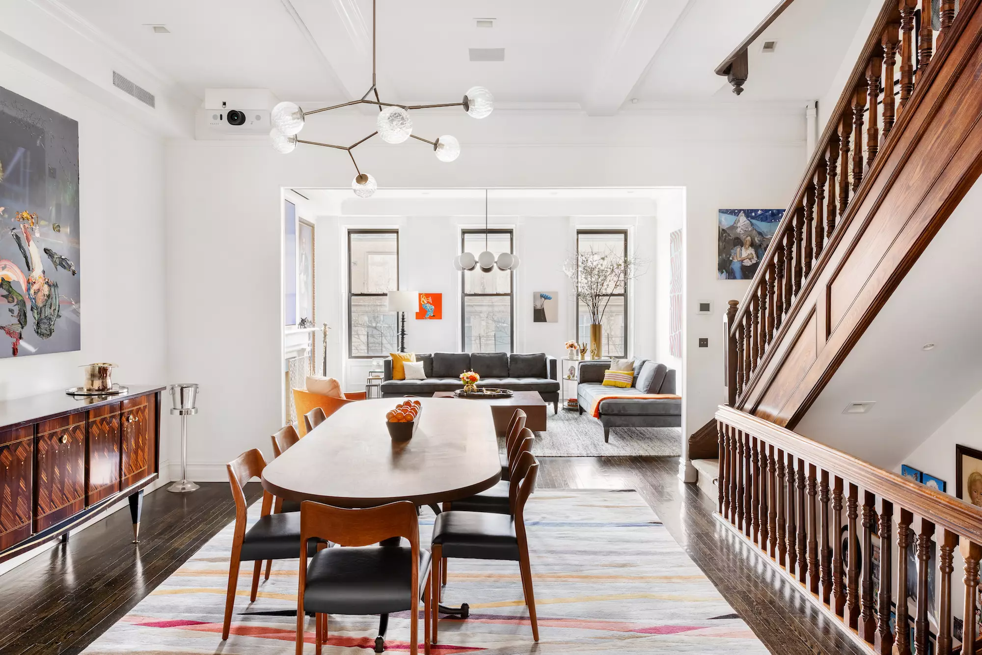 Neil Patrick Harris a David Burtka nabízejí svůj pětipatrový městský dům v Harlemu za 7,3 milionu dolarů 2699_5