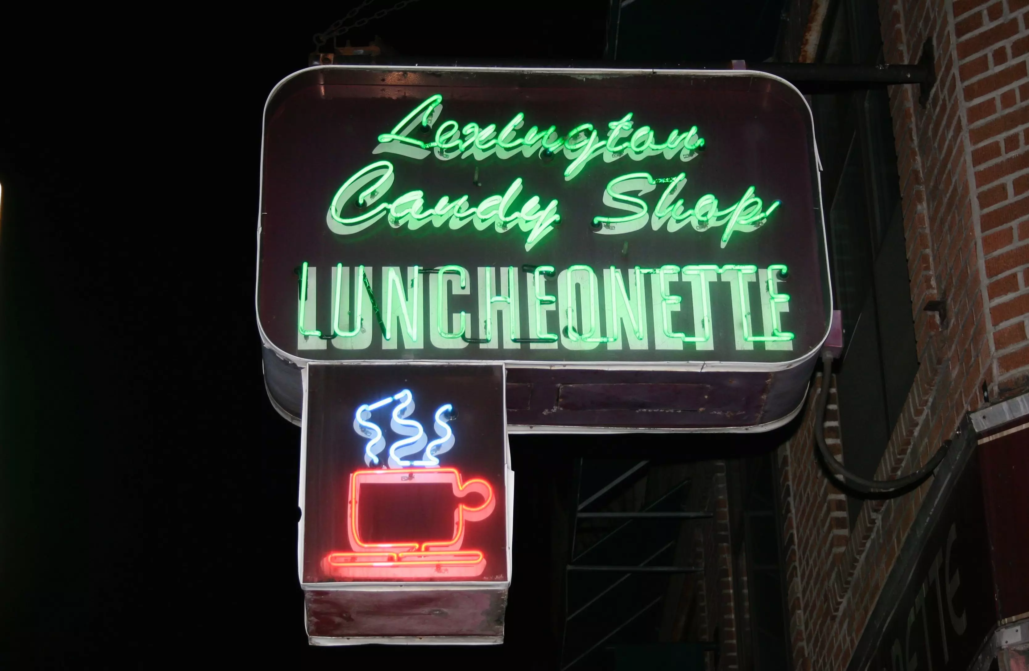 luncheonette NYC, Lexington Candy Shop, bisnis NYC sajarah, John Philis