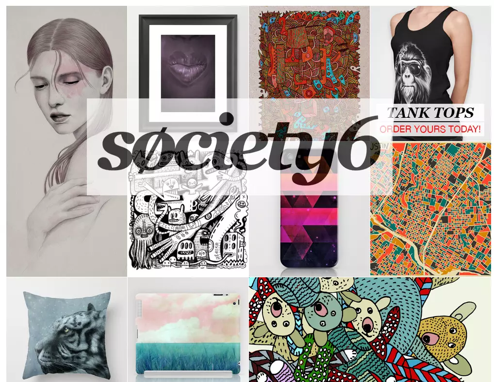 Society6、手頃な価格のアート