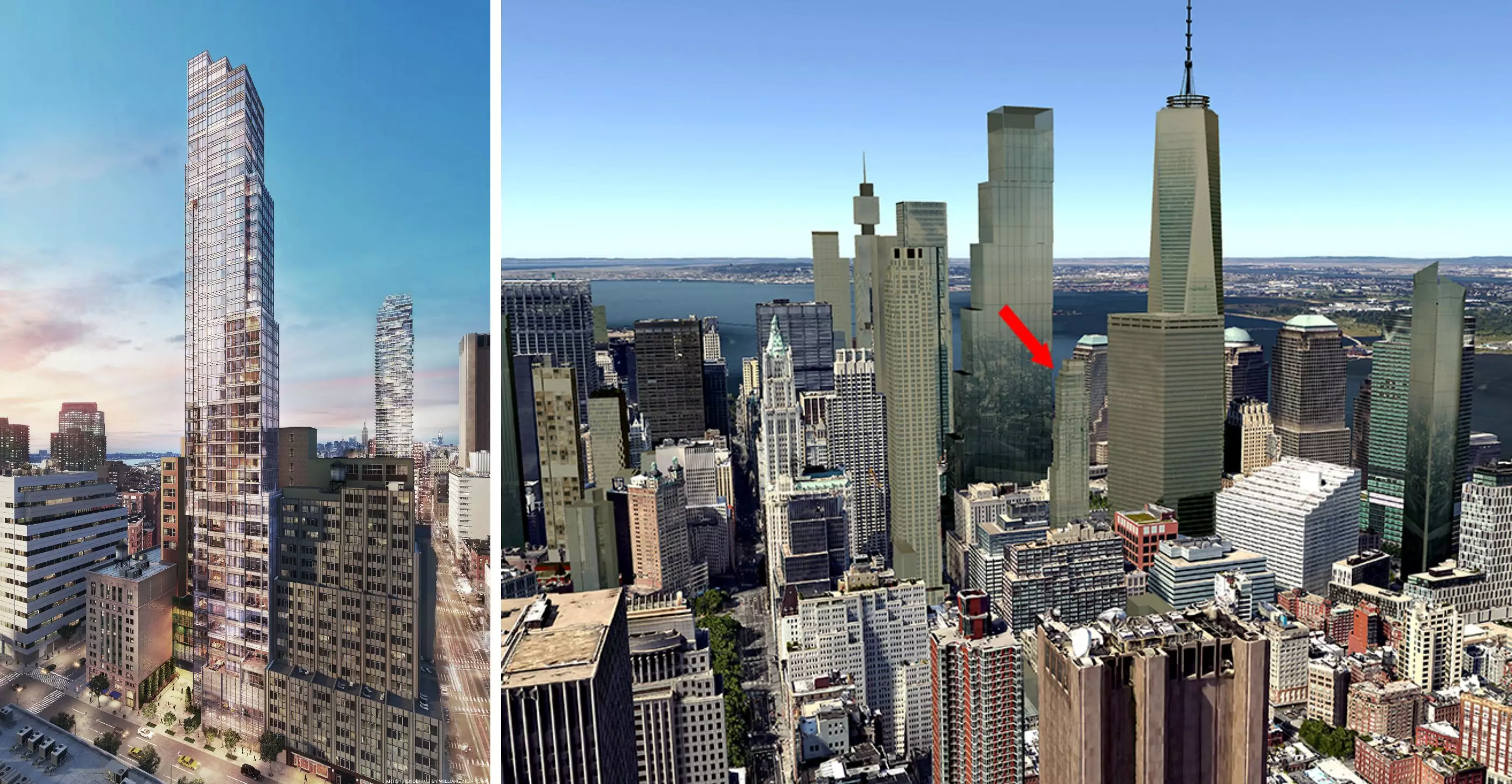 Uued üksikasjad ja lõplik renderdamine 45 Park Place, Condo Tower jaoks Ground Zero mošee kohas 27100_1