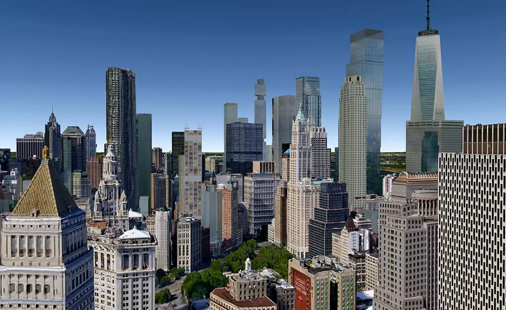 Beekman Residences, Gerner Kronick Valcarcel, Manhattan Towers, NYC Developments, Fidi condos, GKV Architects, Newspaper Row, облакодери