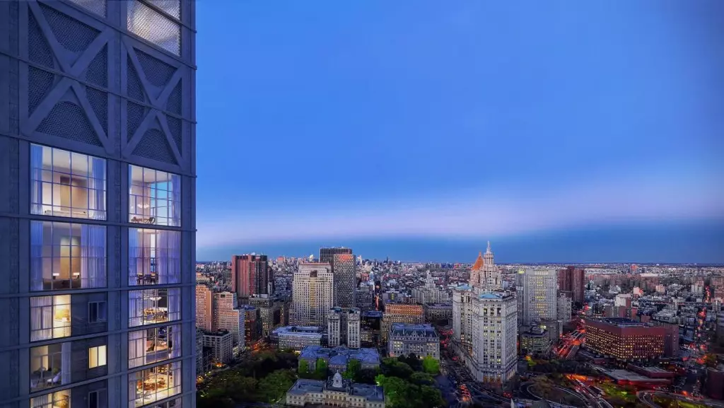 Beekman Residences, Gerner Kronick Valcarcel, 曼哈頓塔, 紐約市發展, Fidi 公寓, GKV Architects, 報紙街, 摩天大樓