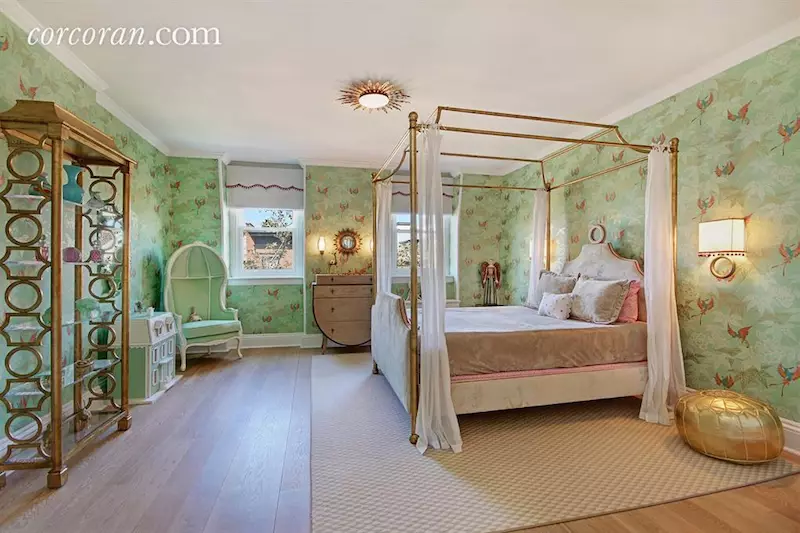 281 Henry Street, Interiors, Brooklyn Heights, Townhouses, Brooklyn Brownstone, Brooklyn Townhouse for Sale, ເຮືອນປະຫວັດສາດ, ເຮືອນ Devonshire, Romaine Orthwein,