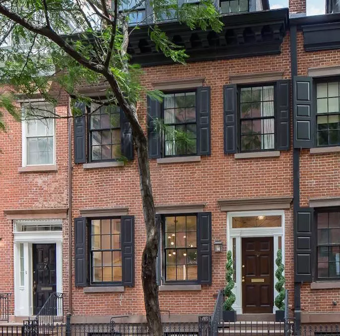 27 Vandam Street, townhouse, soho, navnîşên xweş, xaniyê firotanê, Matthew Baird, Eric Goetz, Baird Architects, hundurîn, xaniyên dîrokî