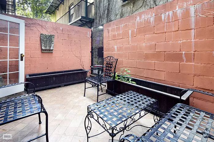 401 Manhattan Avenue, harlem, backyard, townhouse