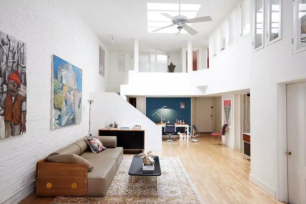 Ang Soren Rose Studio's Tribeca Loft Interior Design Nagkalahi sa Daan ug Bag-o sa New York City 27488_1