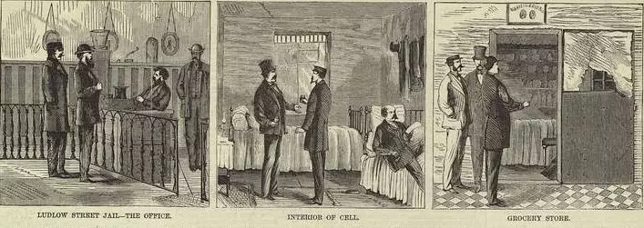 Prisão de Ludlow Street, Boss Tweed, New York Alimony Club, prisões históricas de NYC