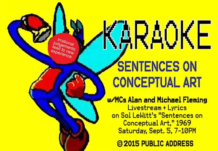 Taith Gerdded Oriel DUmbo, rheolaeth Two Trees, Rashaad Newsome, Times Square Arts, The Conductor (Fortuna Imperatrix Mundi), #MidnightMoment, Carnifal a Gorymdaith Diwrnod Gorllewin India-Americanaidd, Arddangosfa Celf Awyr Agored Parc Sgwâr Washington, Gŵyl Haf HD flynyddol The Metropolitan Opera , Canolfan Lincoln , Boy Kong , Gitler & , Alan a Mike Flemming , DEDDFAU AR CELF CYSYNIADOL KARAOKE , sol lewitt , oriel annerch cyhoeddus