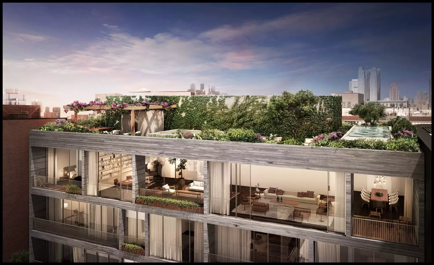 Nuevas representaciones reveladas para el condominio High Line Jardim con jardín 27731_1