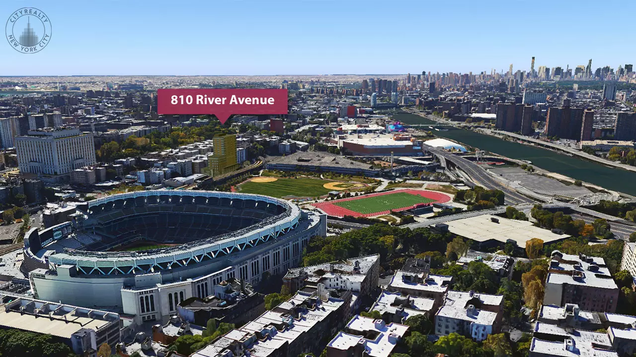 810 River Avenue, Yankee Stadium, South Bronx, Heritage Park, 161st Street, Bronx Development