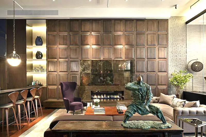 A luxus modernizmus és az eklektikus szellem együtt él ebben a klasszikus Soho Loftban 28072_1