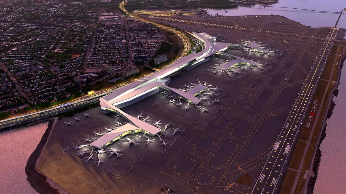 Renovación do aeroporto de LaGuardia, aeroportos de Nova York, desenvolvemento de Queens, gobernador Cuomo