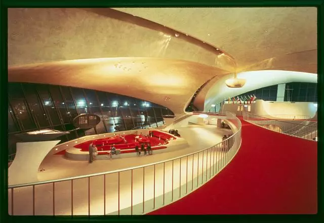 Trans World Airlines Terminal, JFK Airport, Model; chithunzi mwachilolezo cha Library of Congress, Prints & Photographs Division, Balthazar Korab Archive at the Library of Congress
