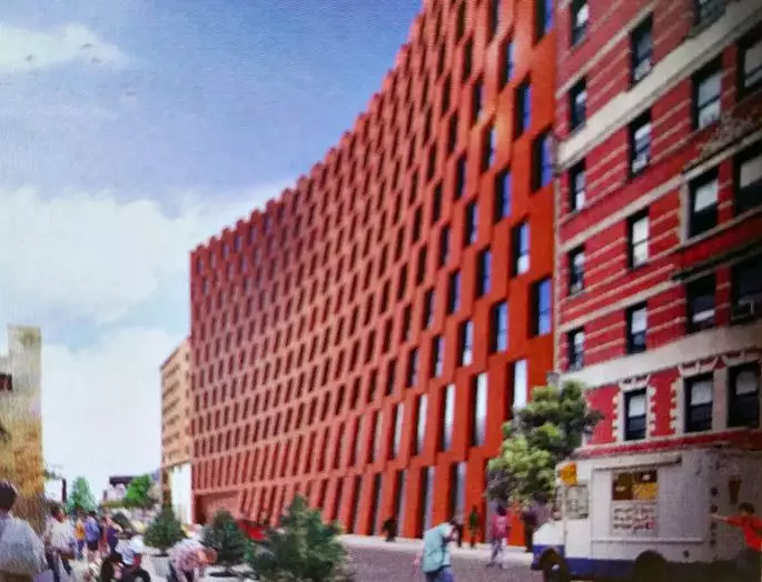 ለBjarke Ingels' Curved Harlem Apartment Building ተገለጠ 28135_1
