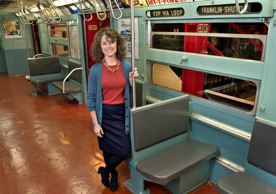 พิพิธภัณฑ์การขนส่งในนิวยอร์ก, ประวัติศาสตร์การขนส่งในนิวยอร์ค, พิพิธภัณฑ์บรูคลิน, รถรถไฟใต้ดินโบราณ, Gabrielle Shubert