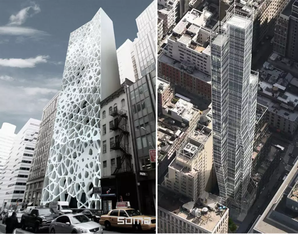 45 Park Place, Soho Properties, SOMA Architects, Ismael Leyva, Tribeca, byty
