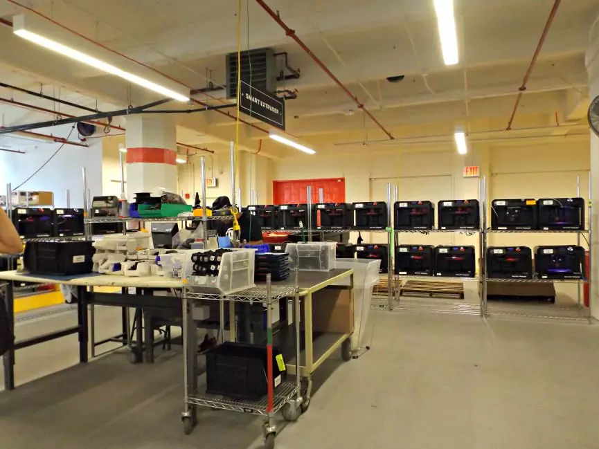 MakerBot, Pembukaan Pabrik MakerBot, Motong Pita, Kota Industri, Dijieun di Brooklyn, Percetakan 3D