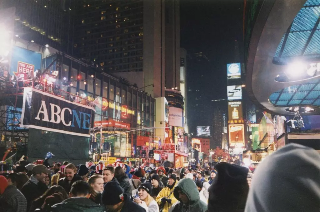 Silvester 1999, Times Square.