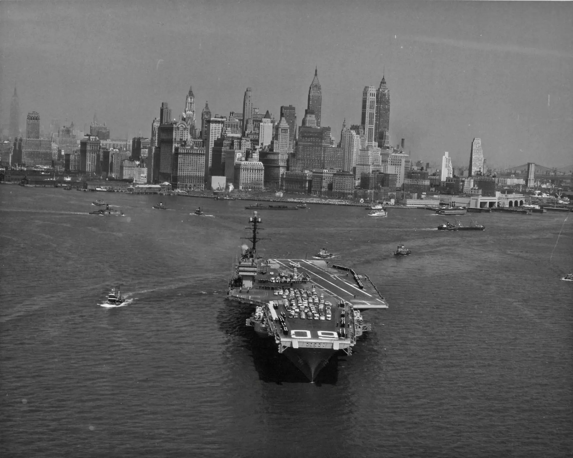 Port ta 'New York, 1950s, 1950s New York