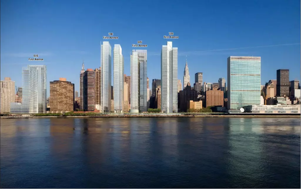 PS 281، JDS Development، 626 First Avenue، SHoP Architects، برج های دوقلو، نیویورک، اجاره منهتن، Solow، Turtle Bay، Murray Hill، توسعه اجاره، Con Ed، East River، توسعه LIC