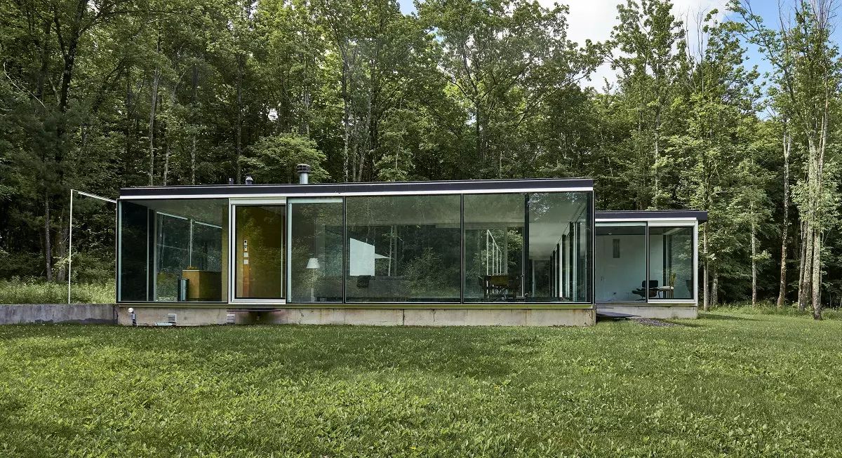 45 Rigor Hill Road, Gefter-Press House, Ghent NY, The Glass House