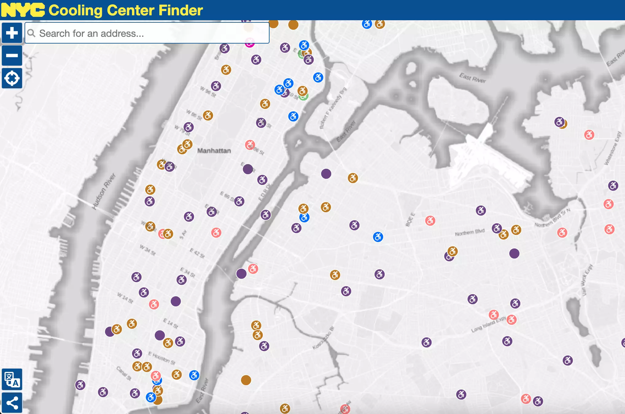 NYC-nin isti dalğası zamanı sizə yaxın bir soyutma mərkəzi tapın 2859_1