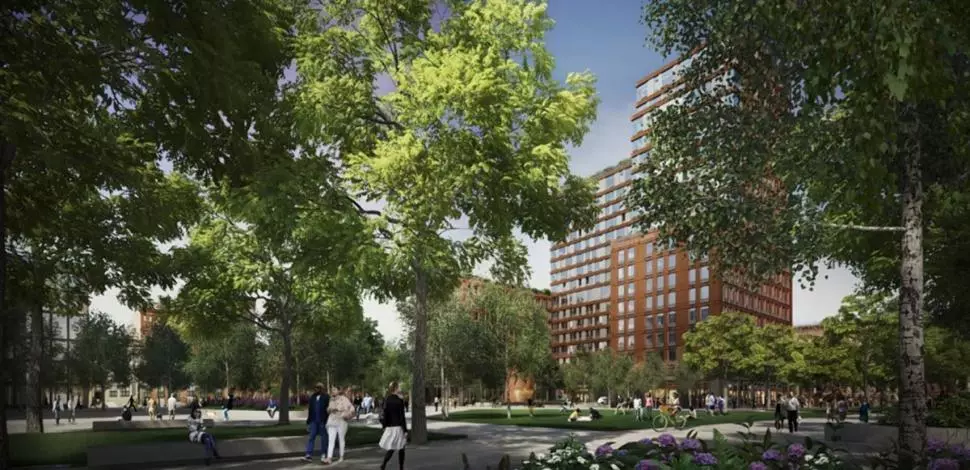 Pacific Park Brooklyn, Atlantic Yards, Pacific Park Planners, Greenland Forest City Partners, Thomas Balsley Associates
