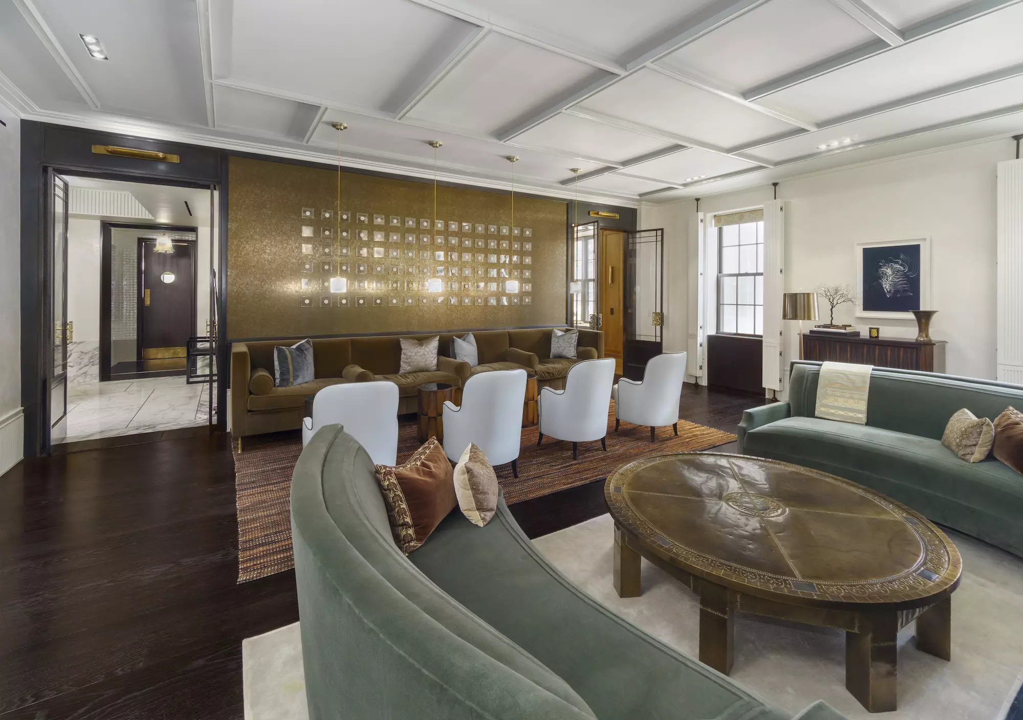 Upper East Side empat kamar tidur adalah impian penghibur Art Deco, meminta $13,75M 2863_2