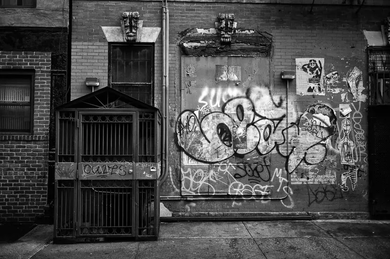 Bob Estremera, fotografia architettonica di New York, fotografia in bianco e nero, foto del Greenwich Village