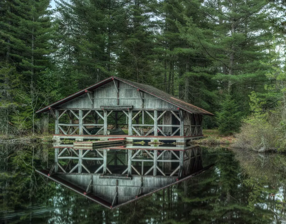 Dovolenkový dom Camp Uncas, Adirondacks, JP Morgan