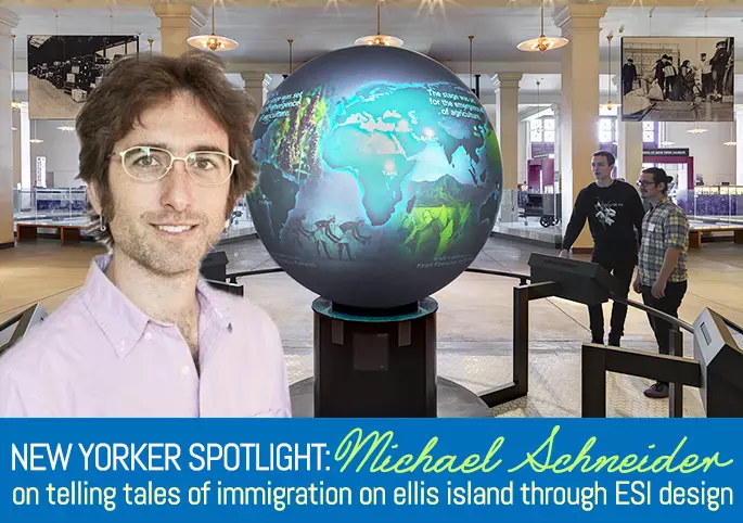 New Yorker Spotlight: Michael Schneider-ek teknologia erabiliz Ellis Island-eko immigrazioa kontatzeari buruz 28851_1