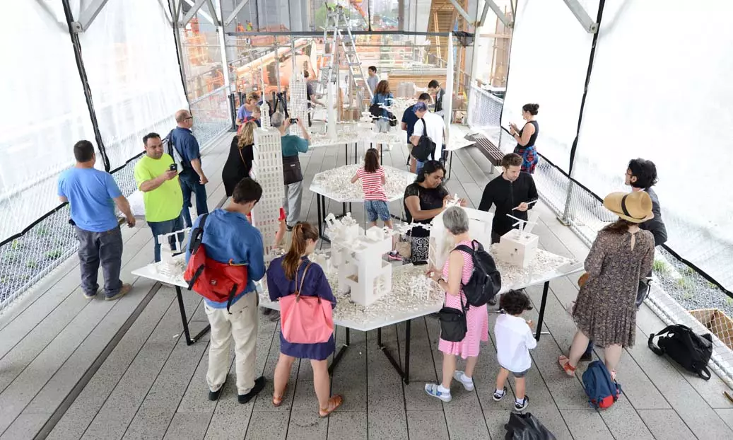 Lego High Line, Olafur Eliasson, Projek Kreativiti, seni awam High Line