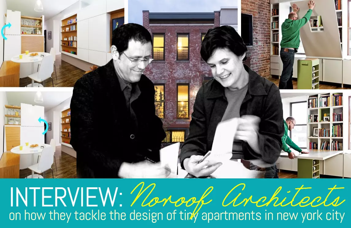 INTERVIEW: noroof Architects on Tackling Tiny Apartment Design in NYC 28910_1